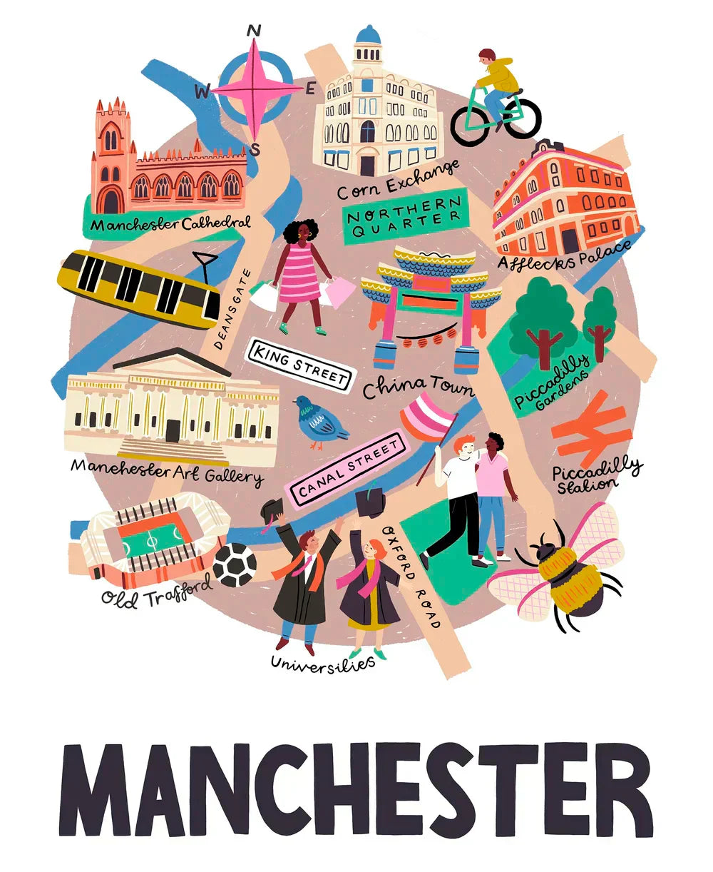 UK city maps – Lauren Radley